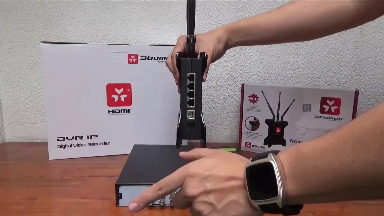 ¿Cómo conectar DVR a Internet por cable?