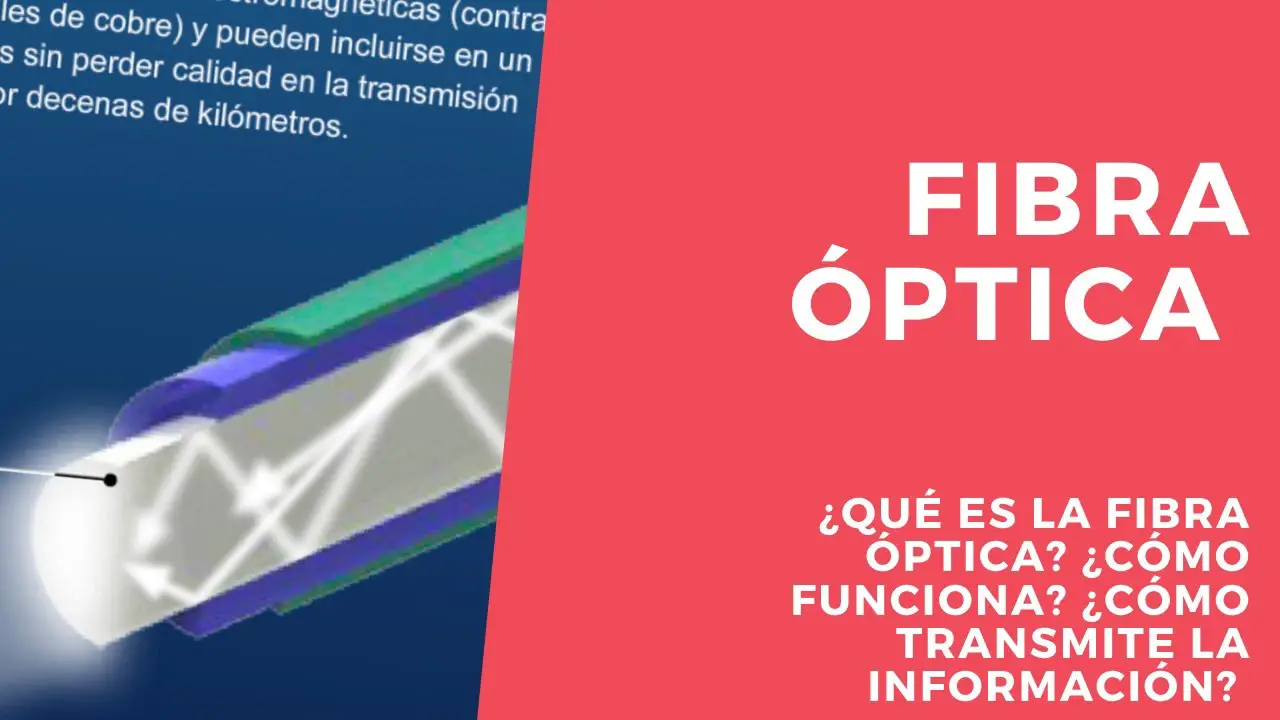 ¿Cuál es la velocidad de transmisión de la fibra óptica?
