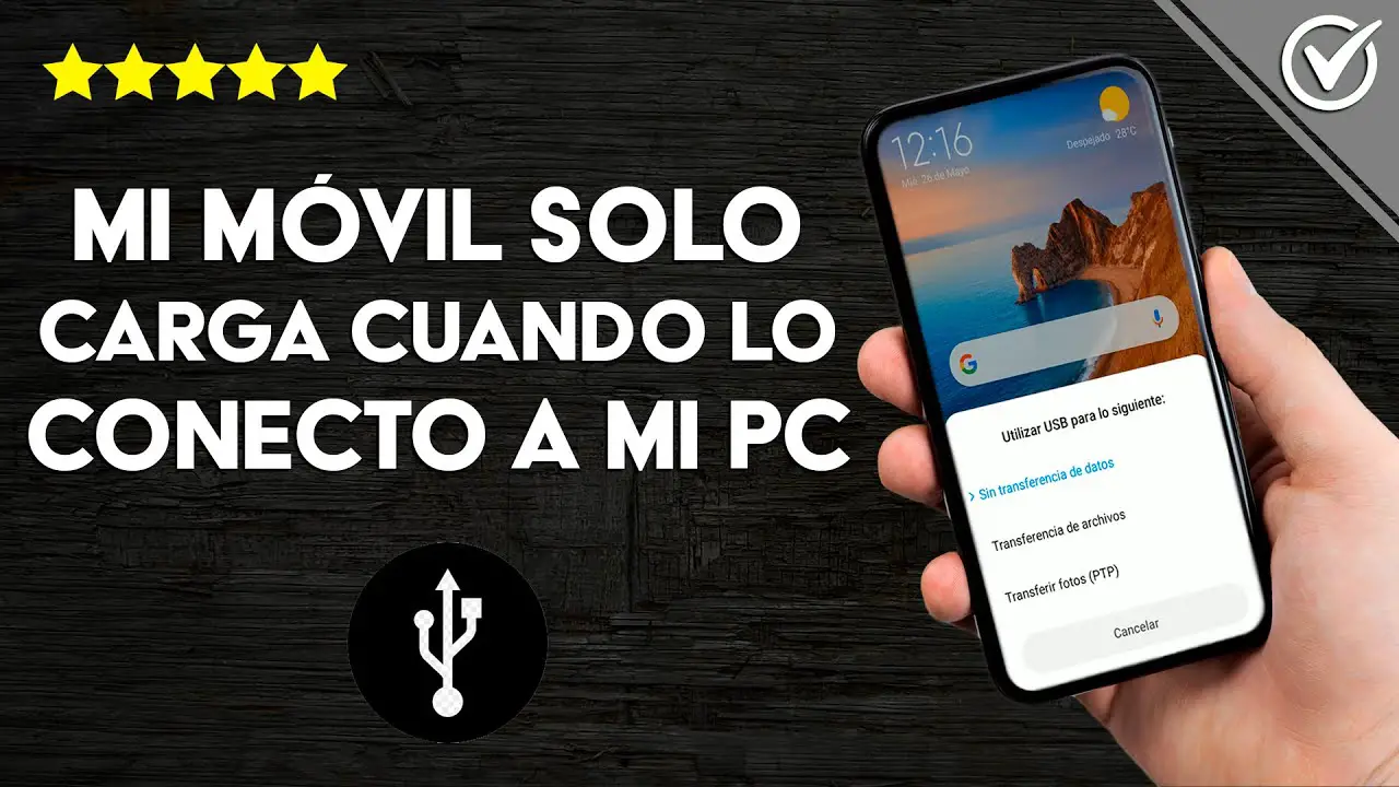 ¿Por qué mi celular solo carga con USB?