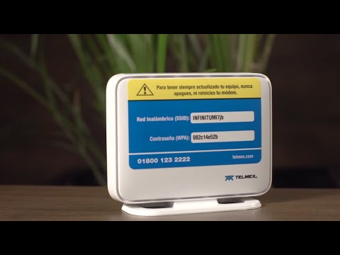 ¿Qué luces deben estar encendidas en el módem Telmex?